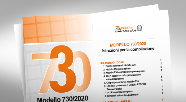 Formularul 730, declarația fiscală în Italia. Termenul limită în 2020 ...