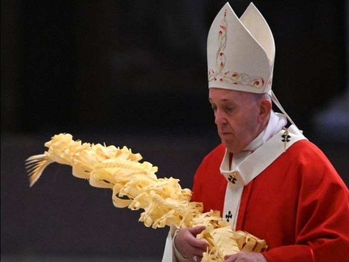 Papa Francisc în duminica Floriilor la creștinii romano-catolici ...