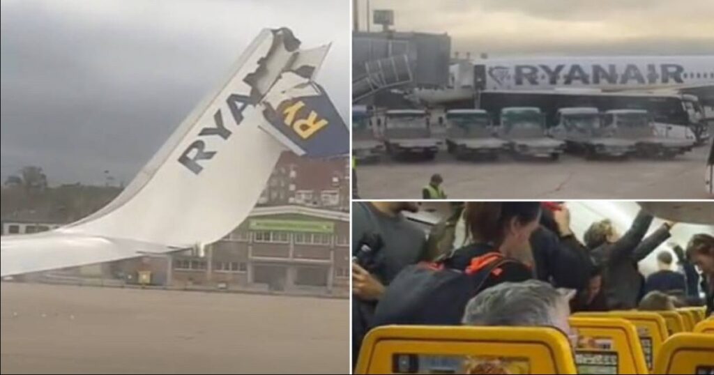Accident între două avioane Ryanair pe pista unui aeroport european ...