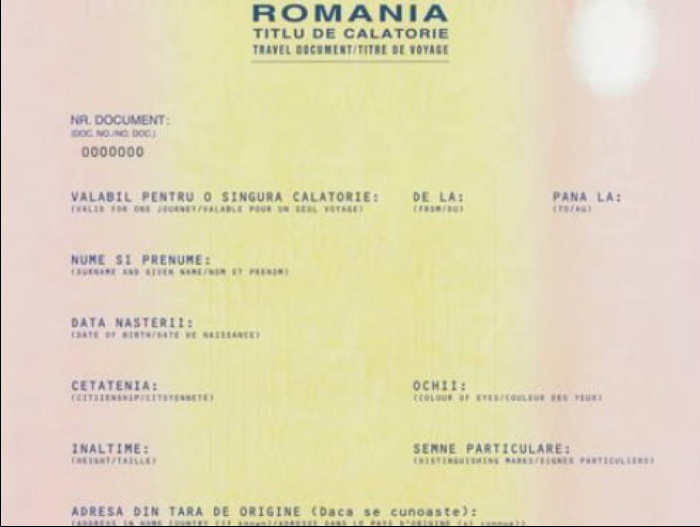 Titlul de călătorie pentru întoarcerea în România va fi eliberat și în format electronic ...
