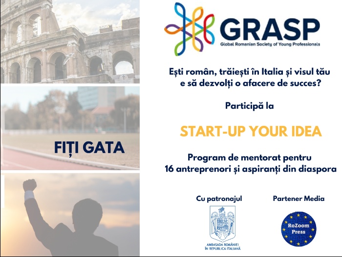 Start-Up Your Idea: Proiect gratuit în Italia, prin care patru ...